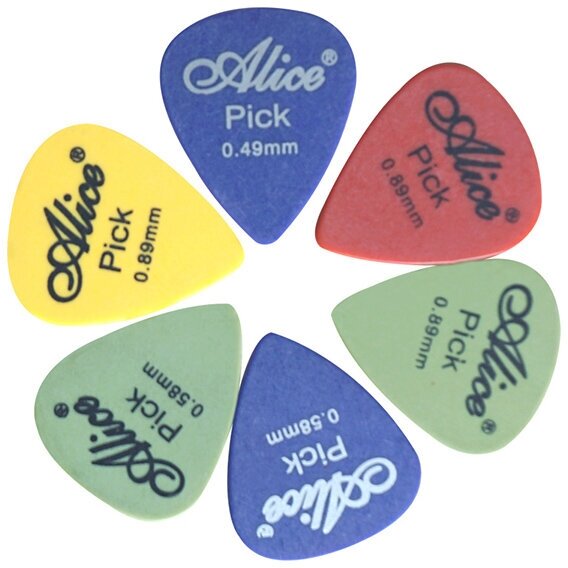 Набор медиаторов Alice AP-12T, 4 толщины, упаковка 12 шт.