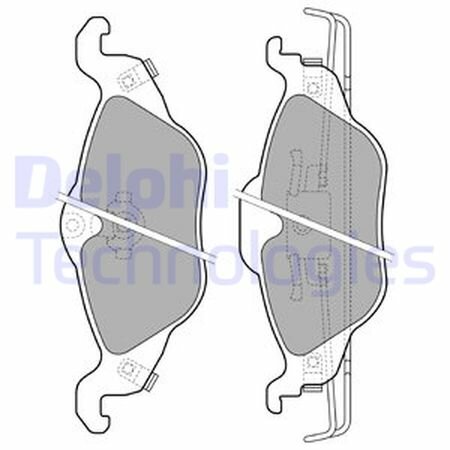 Тормозные колодки FR