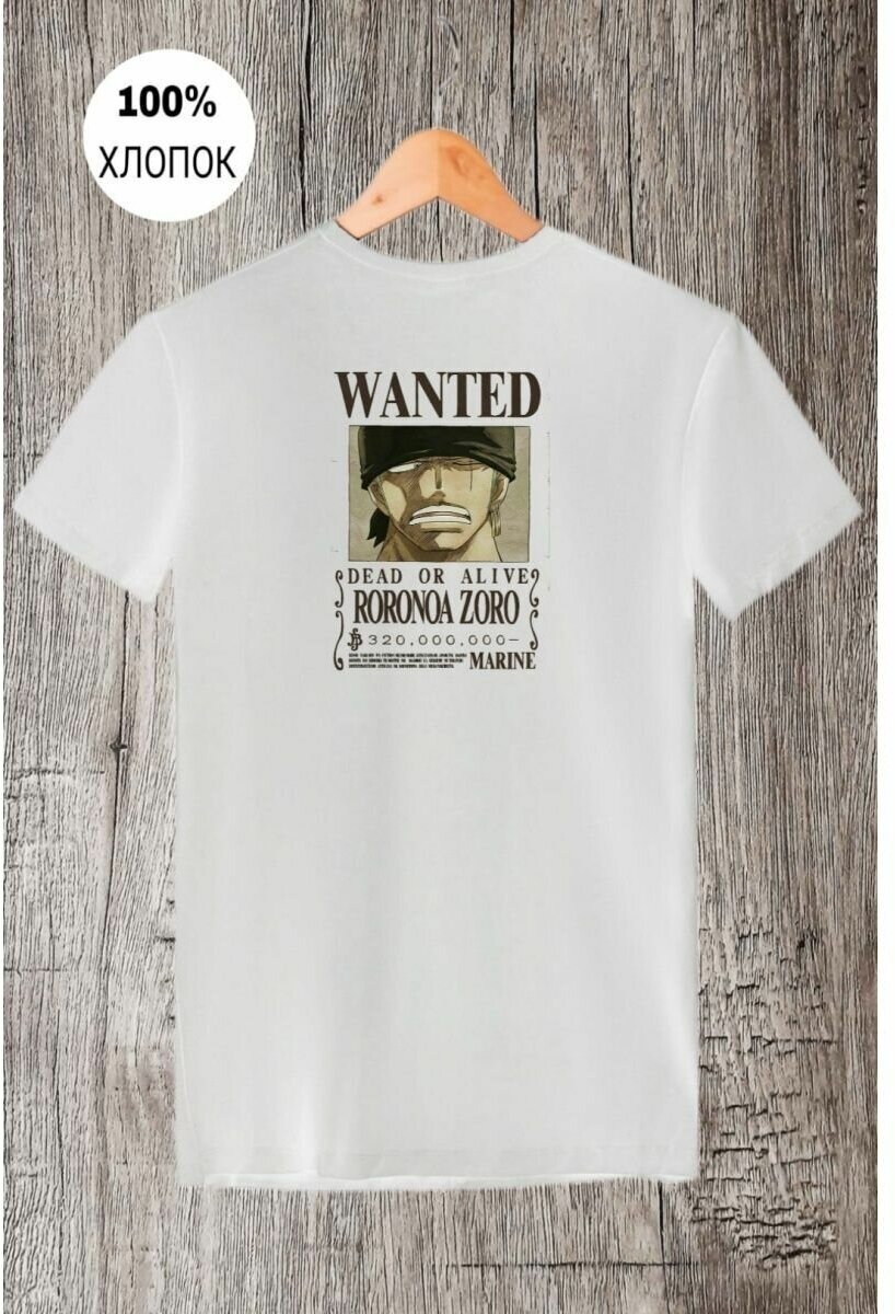 Футболка One Piece Zoro Награда Анима Ванпис