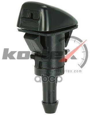 Форсунка омывателя лобового стекла HYUNDAI SOLARIS 11- левая веерная KWN031 KORTEX арт. KWN031