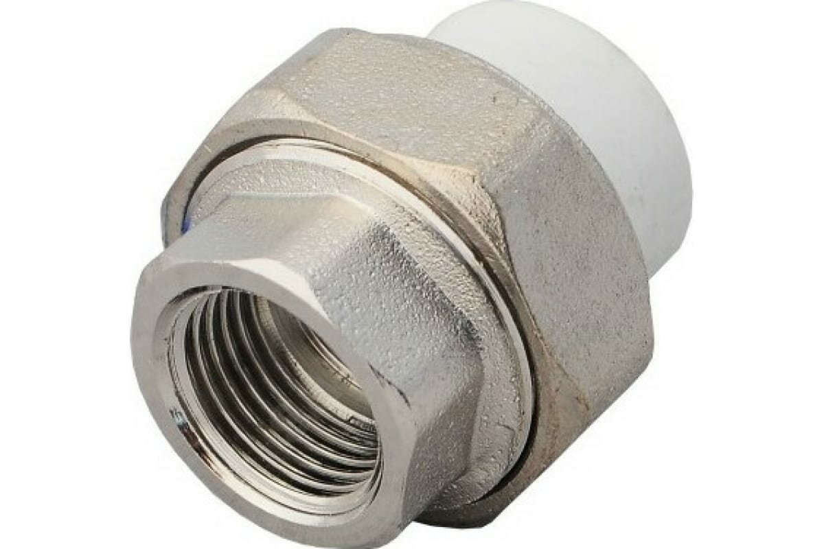 Муфта комбинированная RTP разъемная Американка внутренняя резьба D50х1 1/2 мм 10624