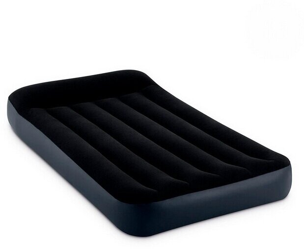 Надувной матрас с насосом Pillow Rest Classic (Пилоу Рест Классик) 99*191*25 см, INTEX (Интекс), 64146
