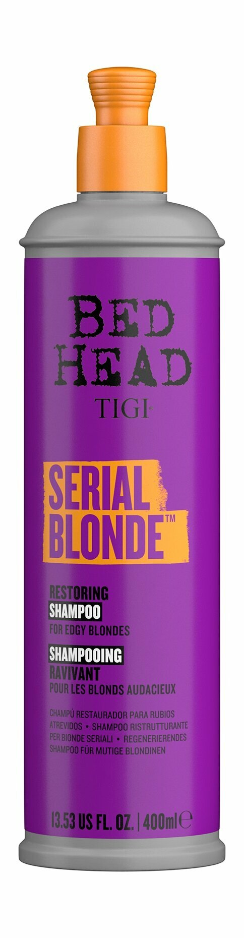 TIGI Serial Blonde Restoring - Восстанавливающий шампунь для блондинок 400 мл