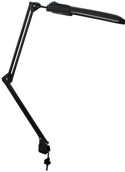 Настольная лампа офисная Трансвит "Дельта" (черный)