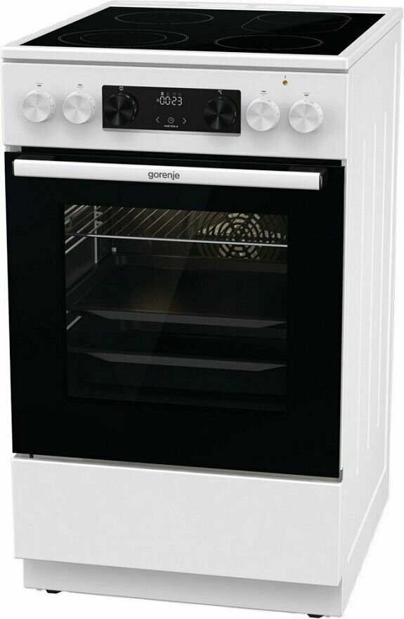 Плита электрическая GORENJE GECS5C70WA, 9400 Вт, 70 л, белая