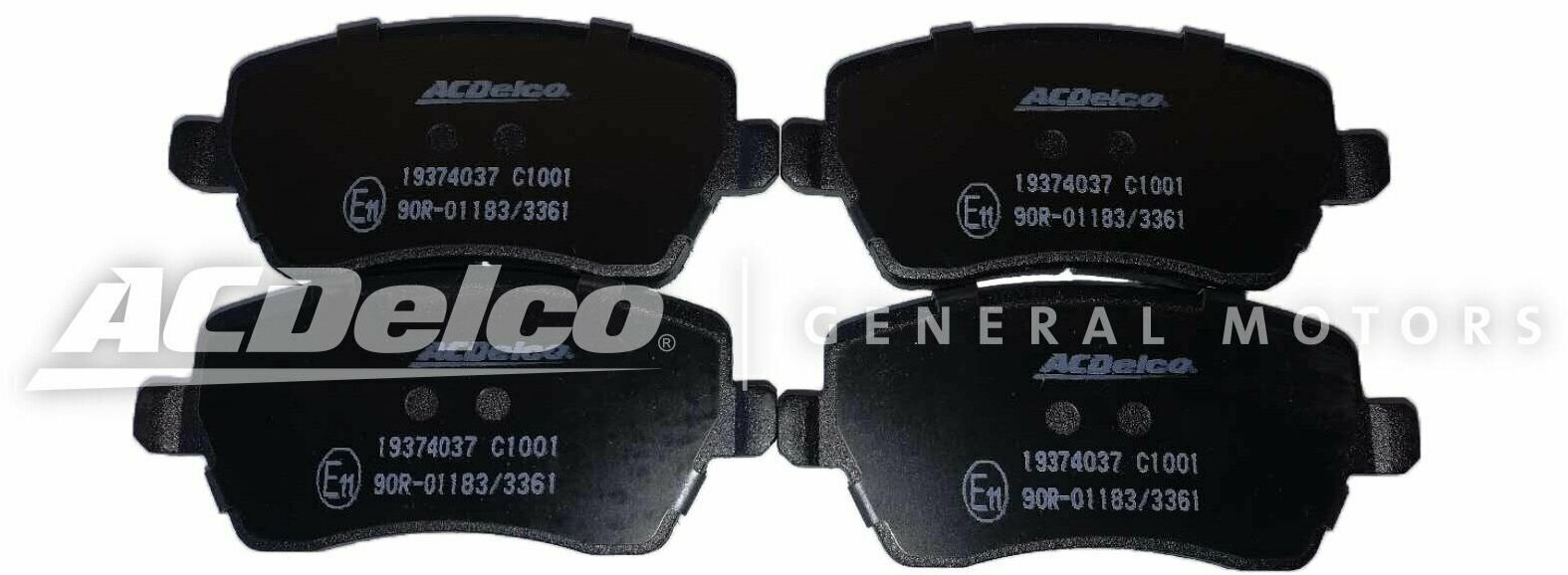 19374037 ACDELCO Колодки тормозные передние