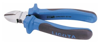 Бокорезы LICOTA APT-36005A, диагональный рез, двухкомпонентные рукоятки, 140мм