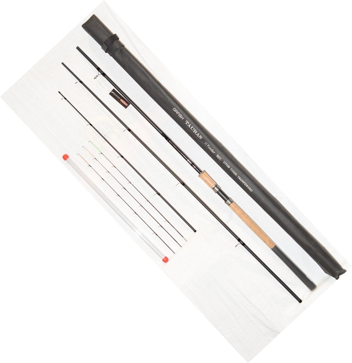 Удилище GRFISH TAURAS H FEEDER 360 (3.60m,35-110g, 3 хлыста-2,3,4 oz)