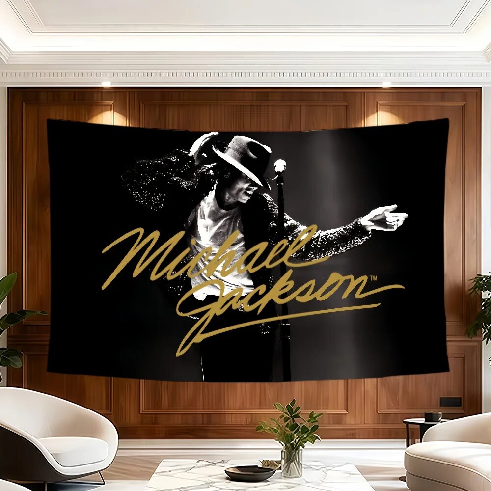Флаг Майкла Джексона 100D 150x240cm59x94in, 2604564709