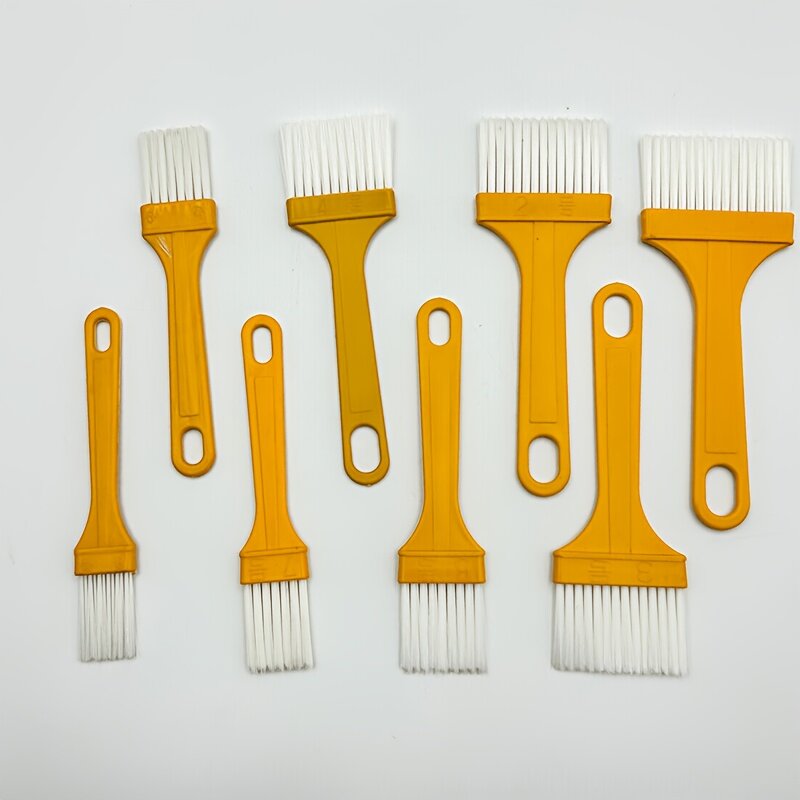 Набор щеток с короткой пластиковой ручкой, 8 шт, модель № 1-8