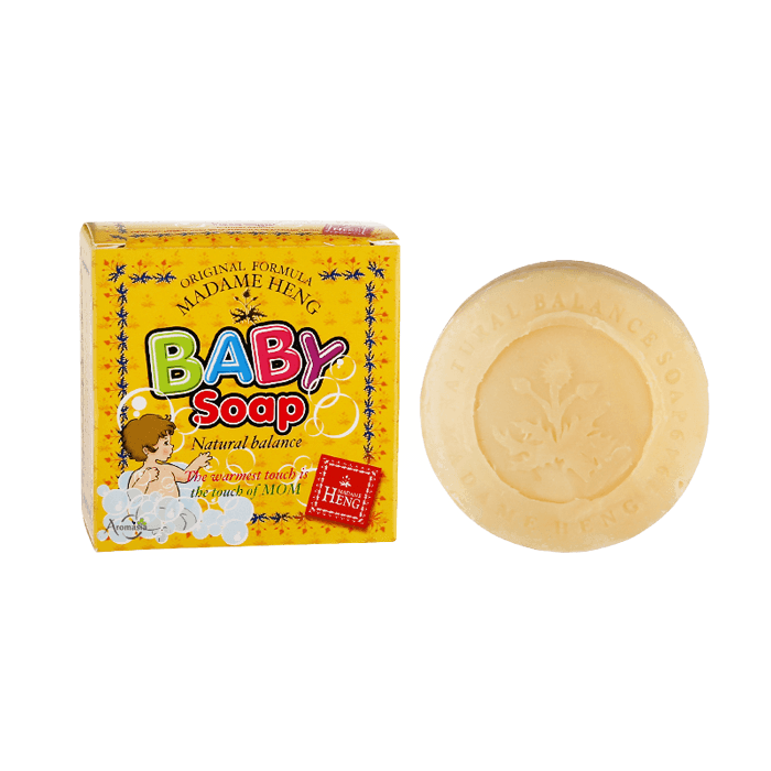 Натуральное детское мыло Madame Heng "Baby Soap" с ромашкой и витамином Е 150 гр.