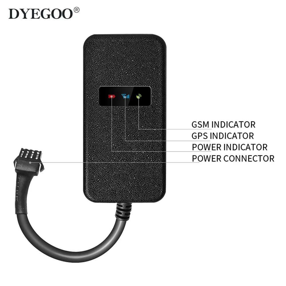 GPS-трекер DYEGOO GT003 для автомобилей и мотоциклов, водонепроницаемый, с датчиком вибрации, GT003N