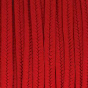 Сутаж, 3х1мм, вискоза, цвет красный матовый, 5 метров