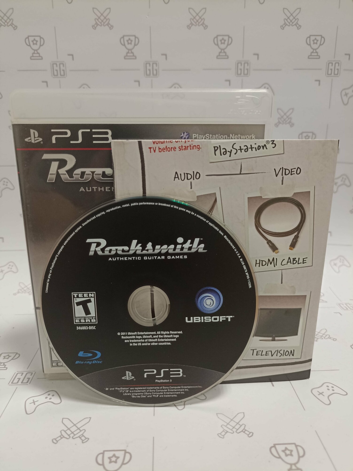 Rocksmith Authentic Guitar Games (PS3) — фото 1