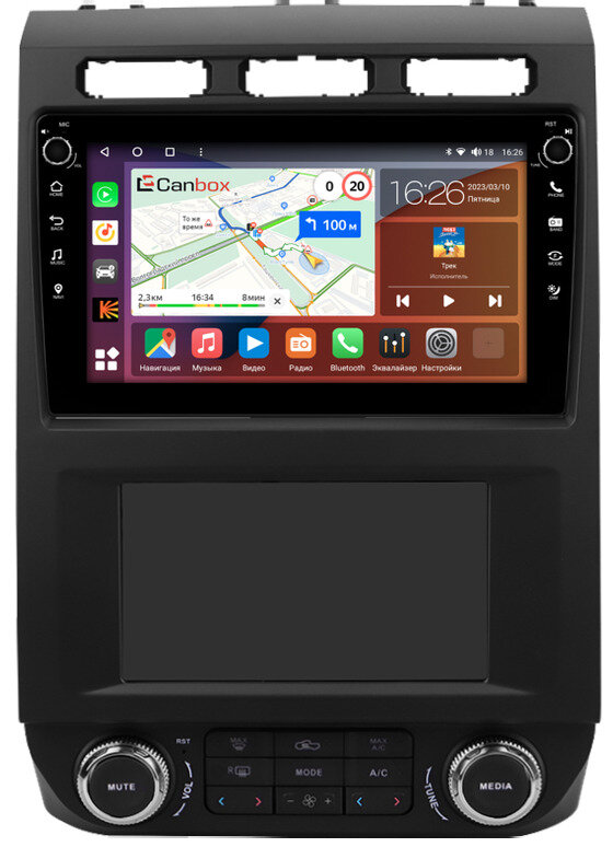 Штатная магнитола Ford Expedition 4 2017-2022 Canbox H-Line 7803-9-1374 Android 10 (4G-SIM, 4/64, DSP, IPS) С крутилками