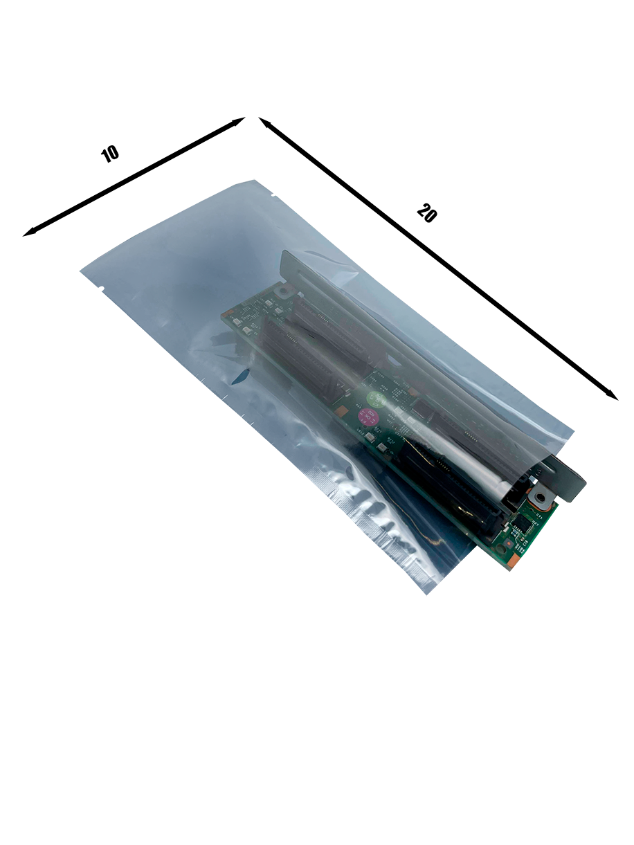 Антистатический пакет, размер 10x20 см, 30 шт в упаковке