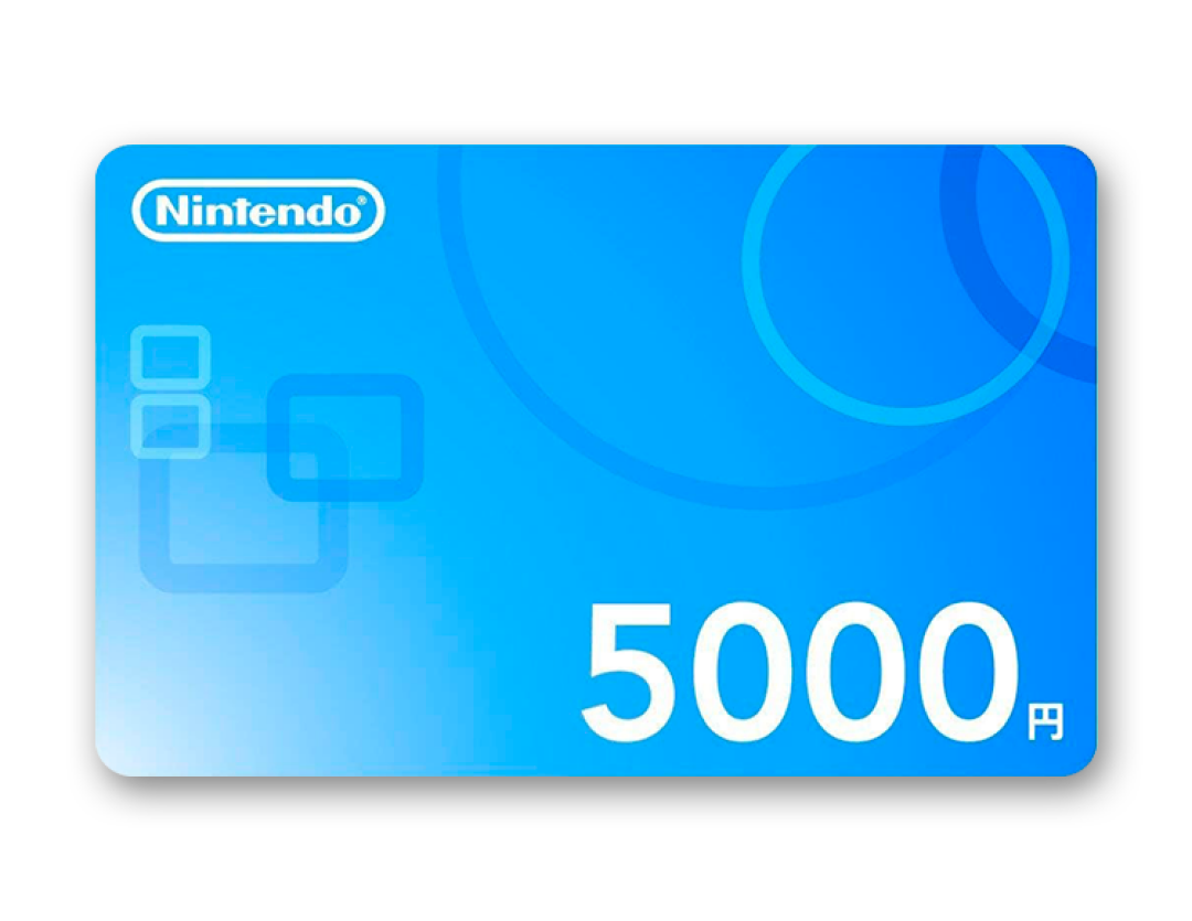 Карта оплаты Nintendo eShop 5000 JPY Japan [Цифровая версия]