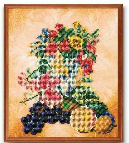 Симфония, набор для вышивания бисером, вышивка В-210