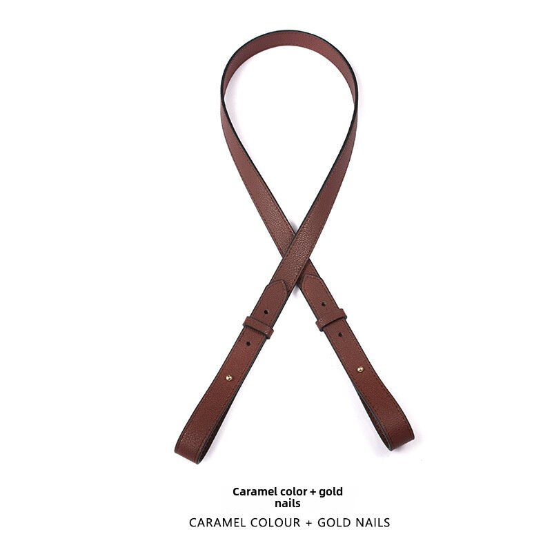 Ремень для сумки MHS-B-40, натуральная кожа, регулируемый, цвет B-40