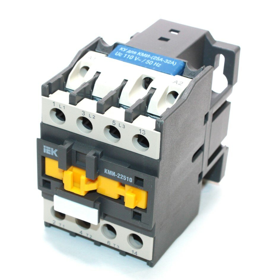Контактор КМИ-22510 25А 110В/АС3 1НО