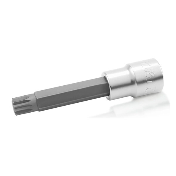 Головка торцевая 1/2" Toptul, Spline, M8, L=100 мм с вставкой BCJA1608