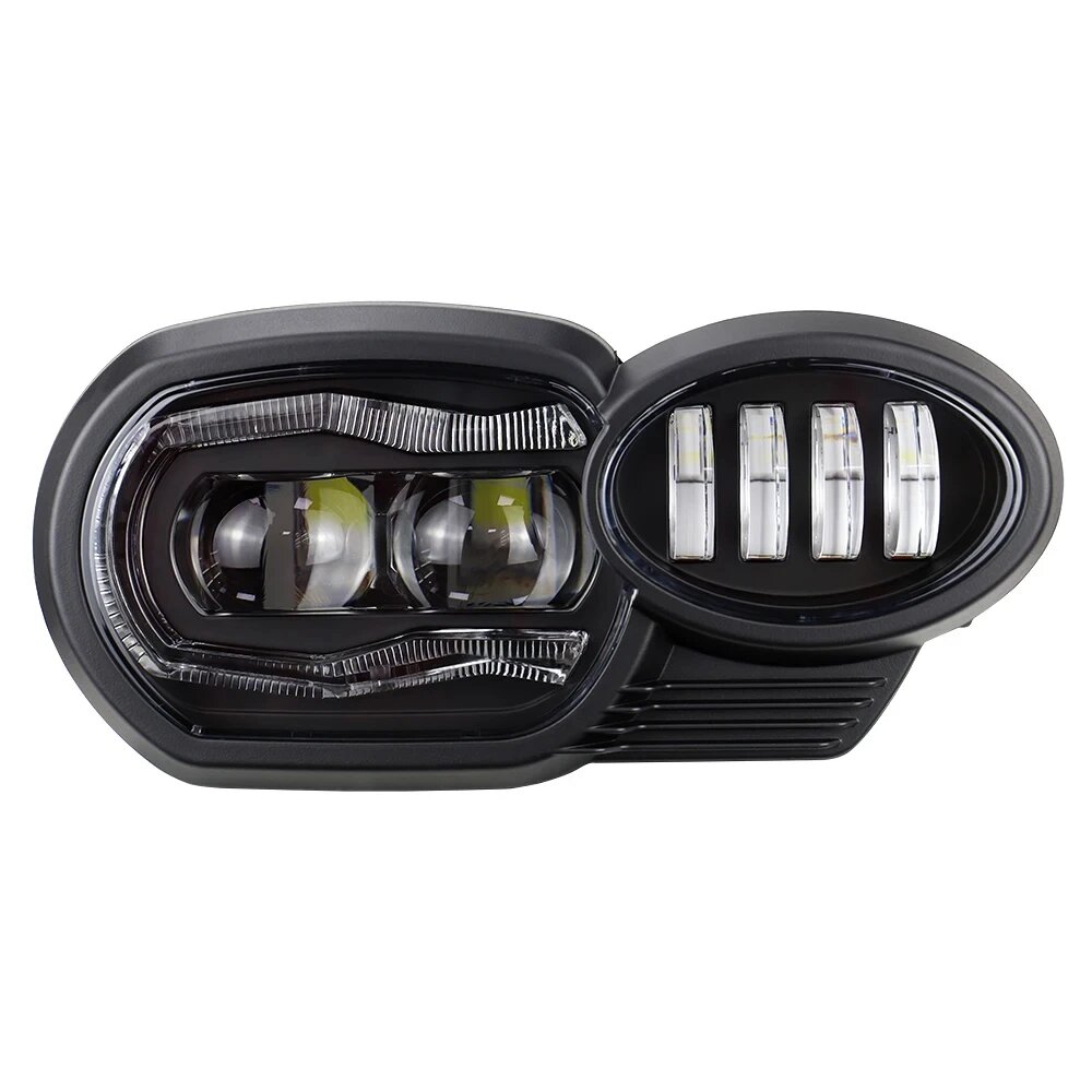 Для BMW K1200R 2005-2009 для BMW K1300R 2010-2013 полная светодиодная фара проектора в сборе мотоциклетные светодиодные фары