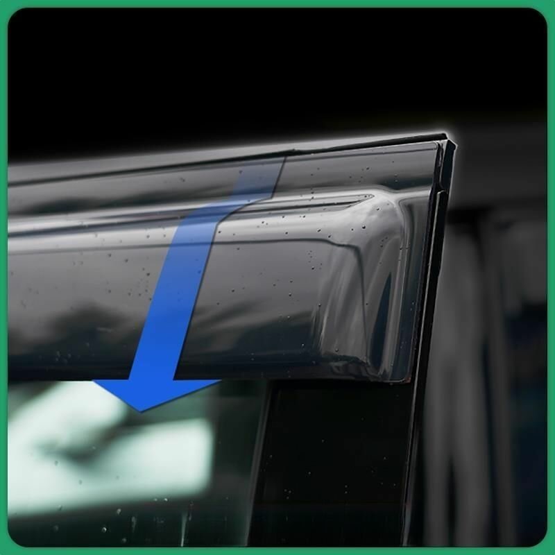 Дефлекторы боковых окон Jetour T2.2023-2024, ветровики на двери автомобиля, Т