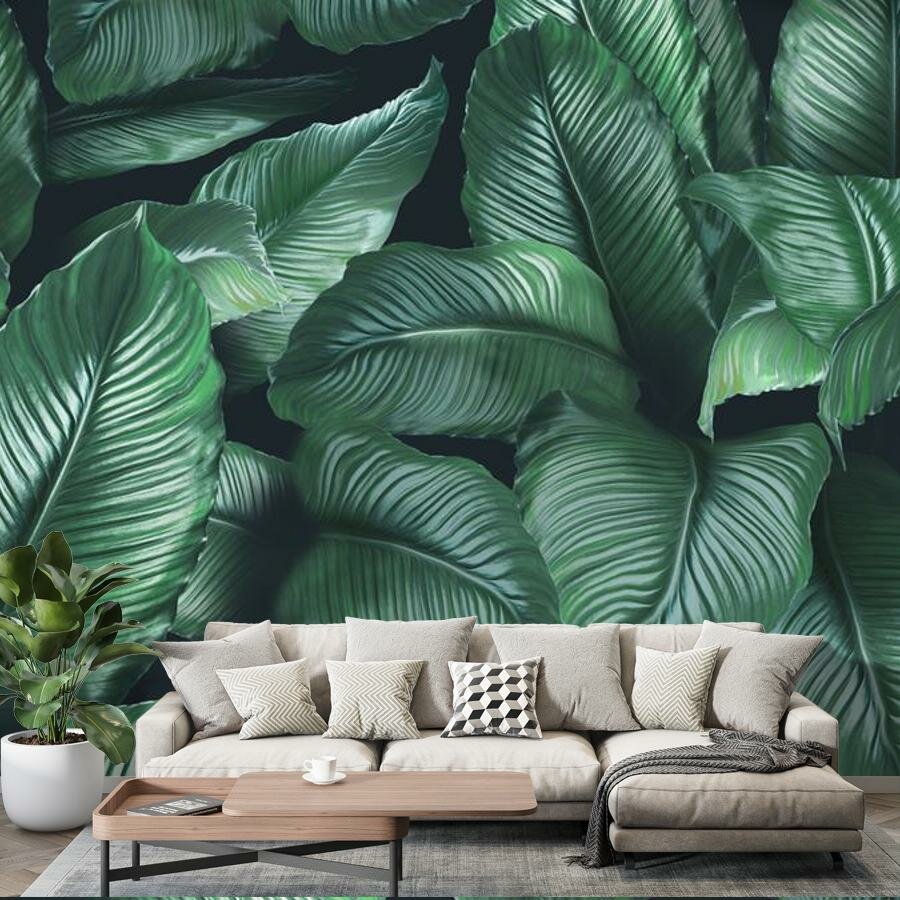 Фотообои Tropic 13-227-XL-Флок 270 x 500 см (ВхШ) Бесшовные, флизелиновые, влагостойкие обои MasterFresok