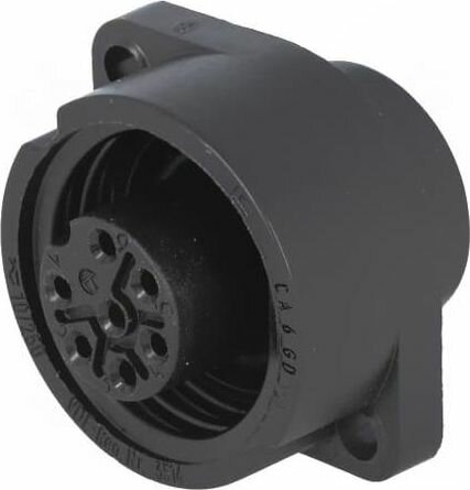 Разъем HIRSCHMANN CA 6 GD (CA6GD) Разъем круглый -40-90 град. C Класс защиты IP67 Серия CA гнездо 1шт