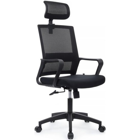 Кресло офисное Riva Chair Mint RCH P1029HBE Черный