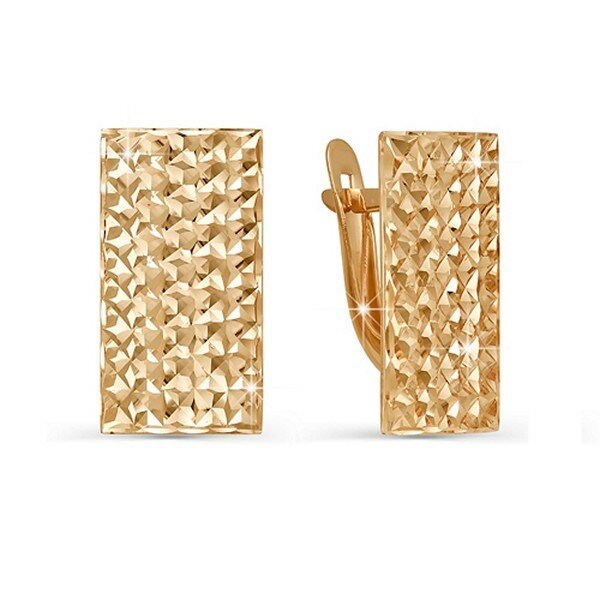 Серьги JEWELIN, красное золото, 585 проба