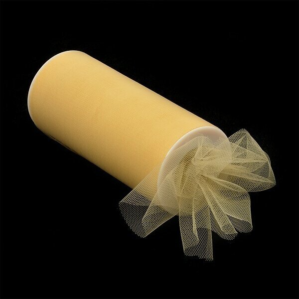 Фатин в шпульке TBY 100% нейлон, B 220 мм, цвет 32, коричневый, 22,86 м (TBY. MS.220.32)