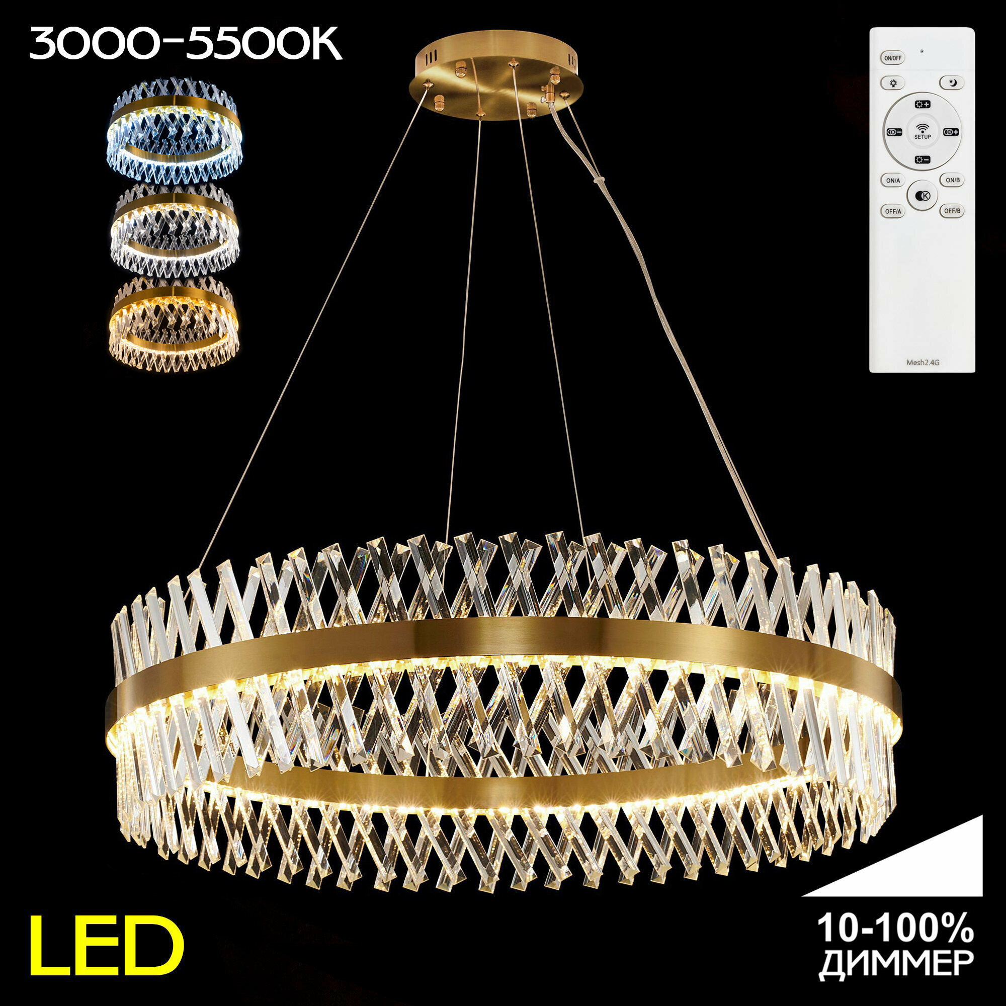 Светильник для дома подвесной Citilux Ричард CL336103, бронза