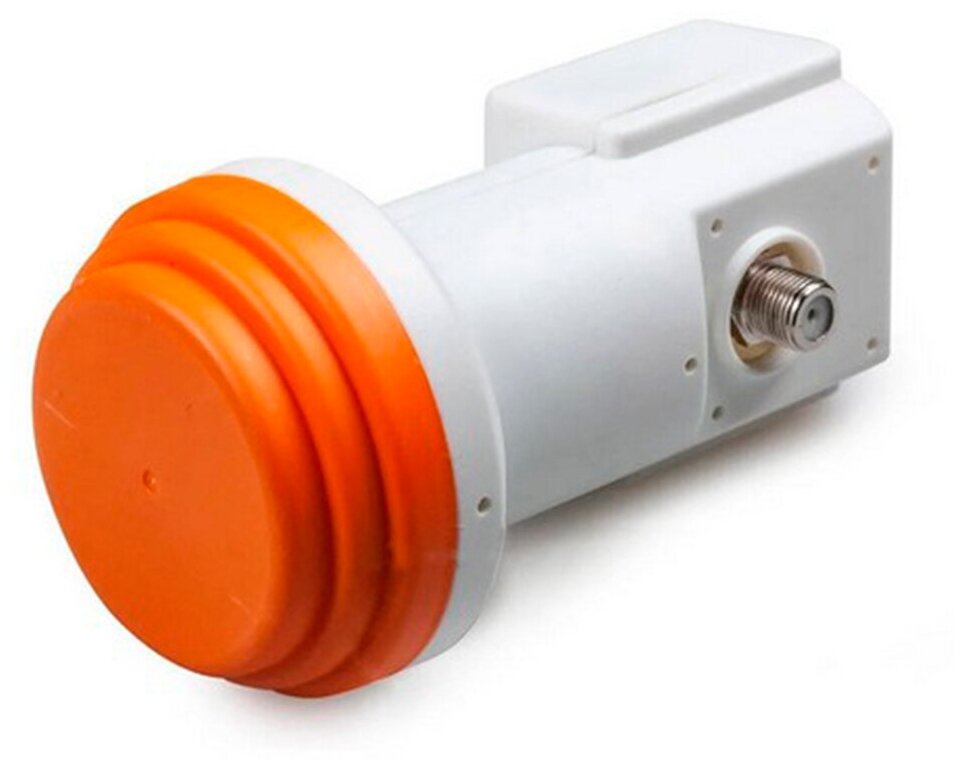 Конвертор Gi 401 Single с линейной поляризацией, 1 выход, для Триколор на позиции 75 градусов, МТС, Телекарта, Hotbird и др.