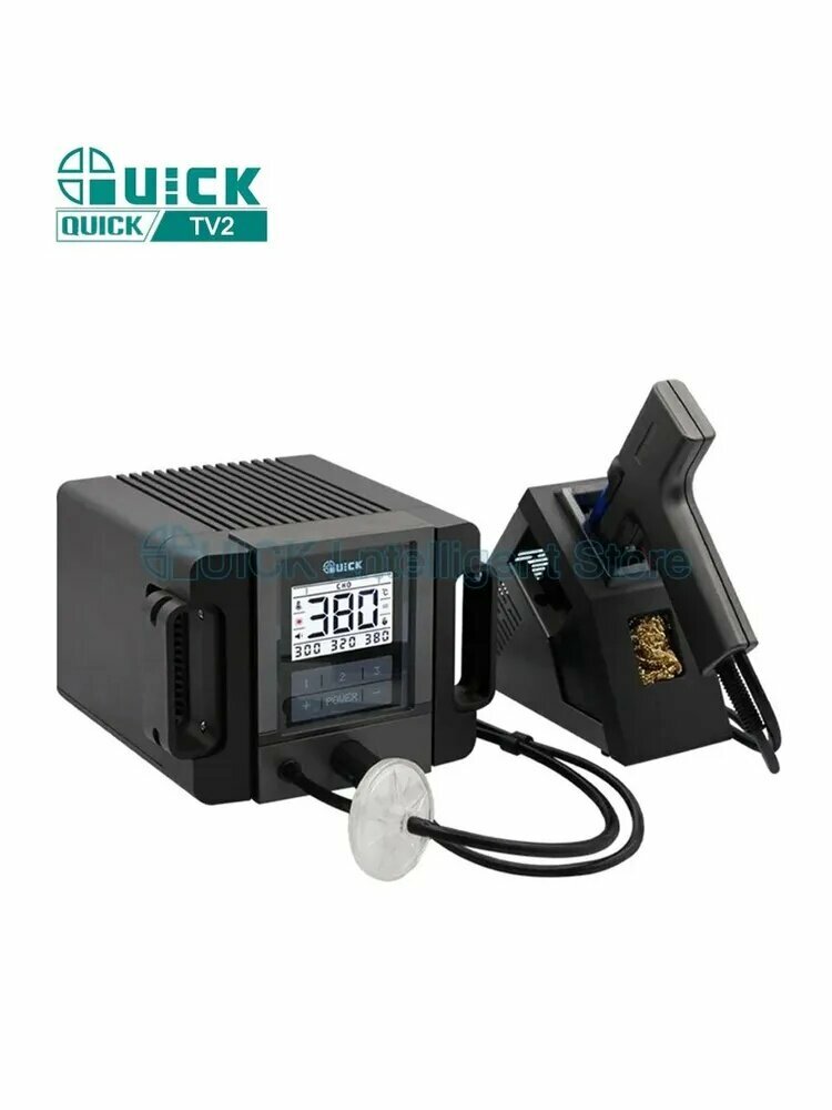 Quick Паяльная станция 200 Вт, Керамический нагреватель