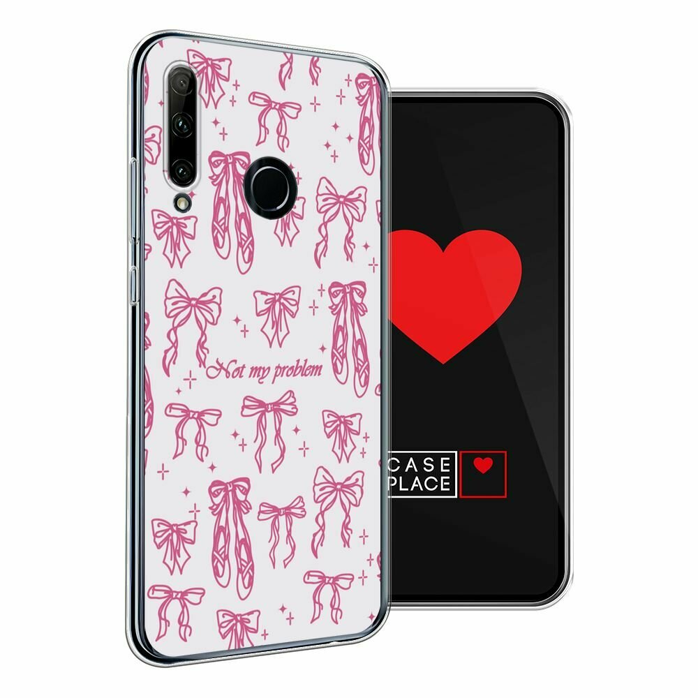 Чехол на Honor 10i/20 Lite 2019/20e/Huawei P Smart Plus 2019 / Хонор 10i с принтом "Not my problem 1" — фото 1