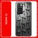 Чехол на Xiaomi Redmi 10 / Сяоми Редми 10 с принтом "Black bows", прозрачный