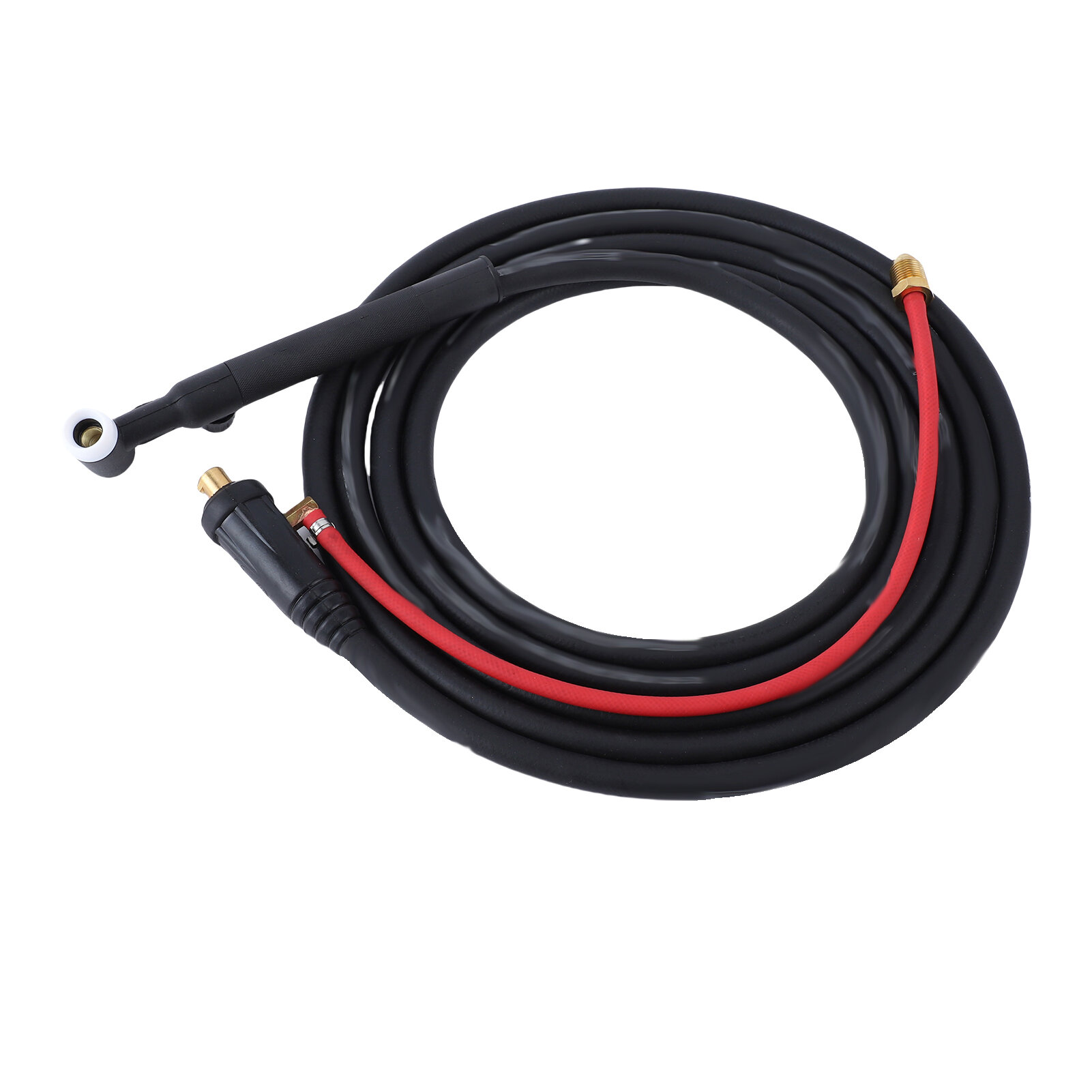 Сварочная горелка TIG WP-17V Аргоновая горелка TIG с воздушным шлангом длиной 16,4 фута и разъемом 35-50 мм², подходящая для ARC200 MIG200 MIG250 ARC205 Pro MIG205 Pro