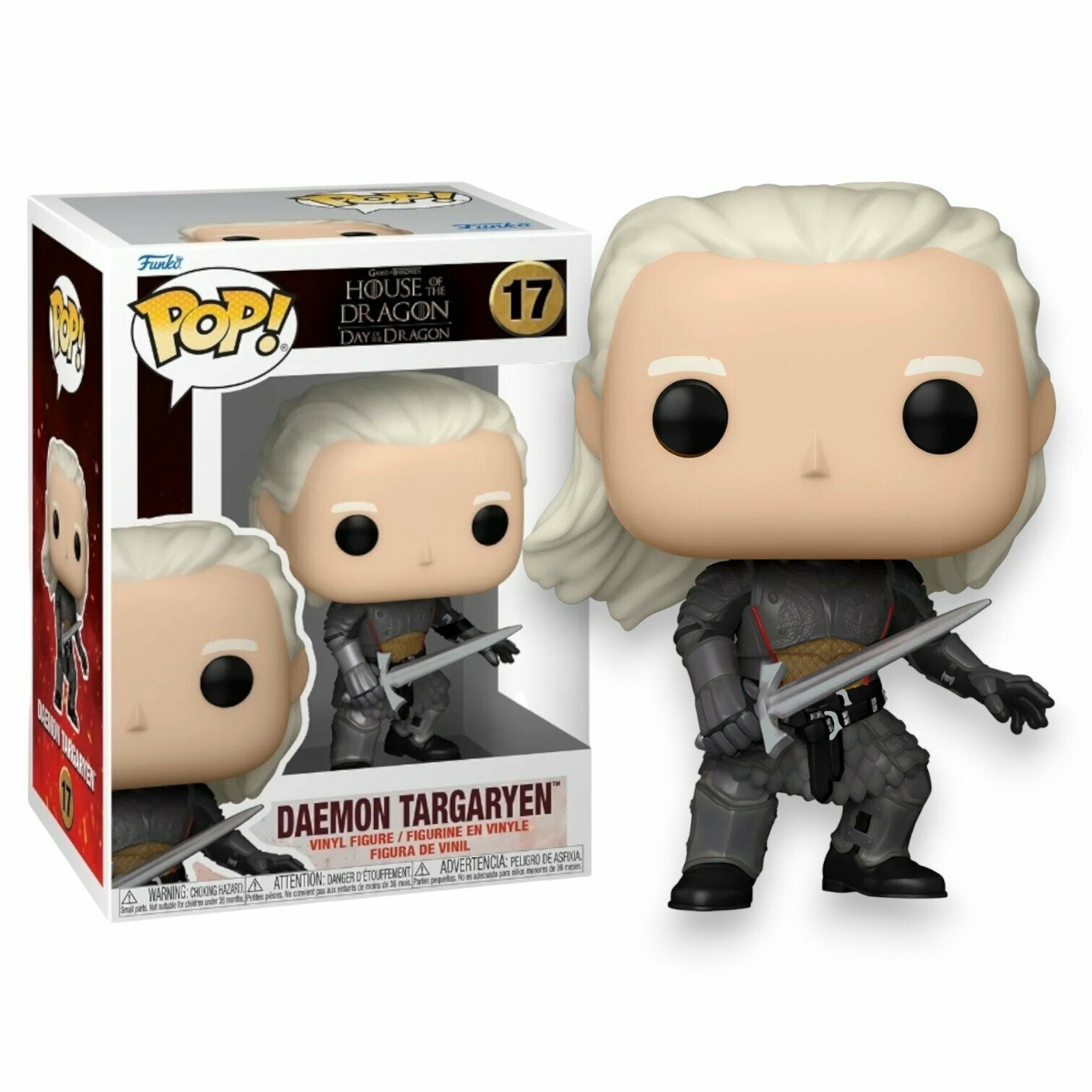 Фигурка Funko Pop! коллекционная Дейемон Таргариен "Дом дракона" 17, оригинал (Фигурка Фанко Поп)