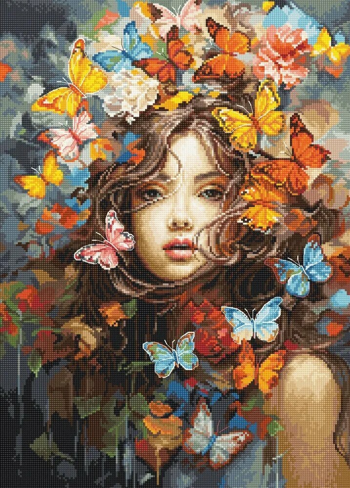 Набор для вышивания BU5043 Butterflies Magic