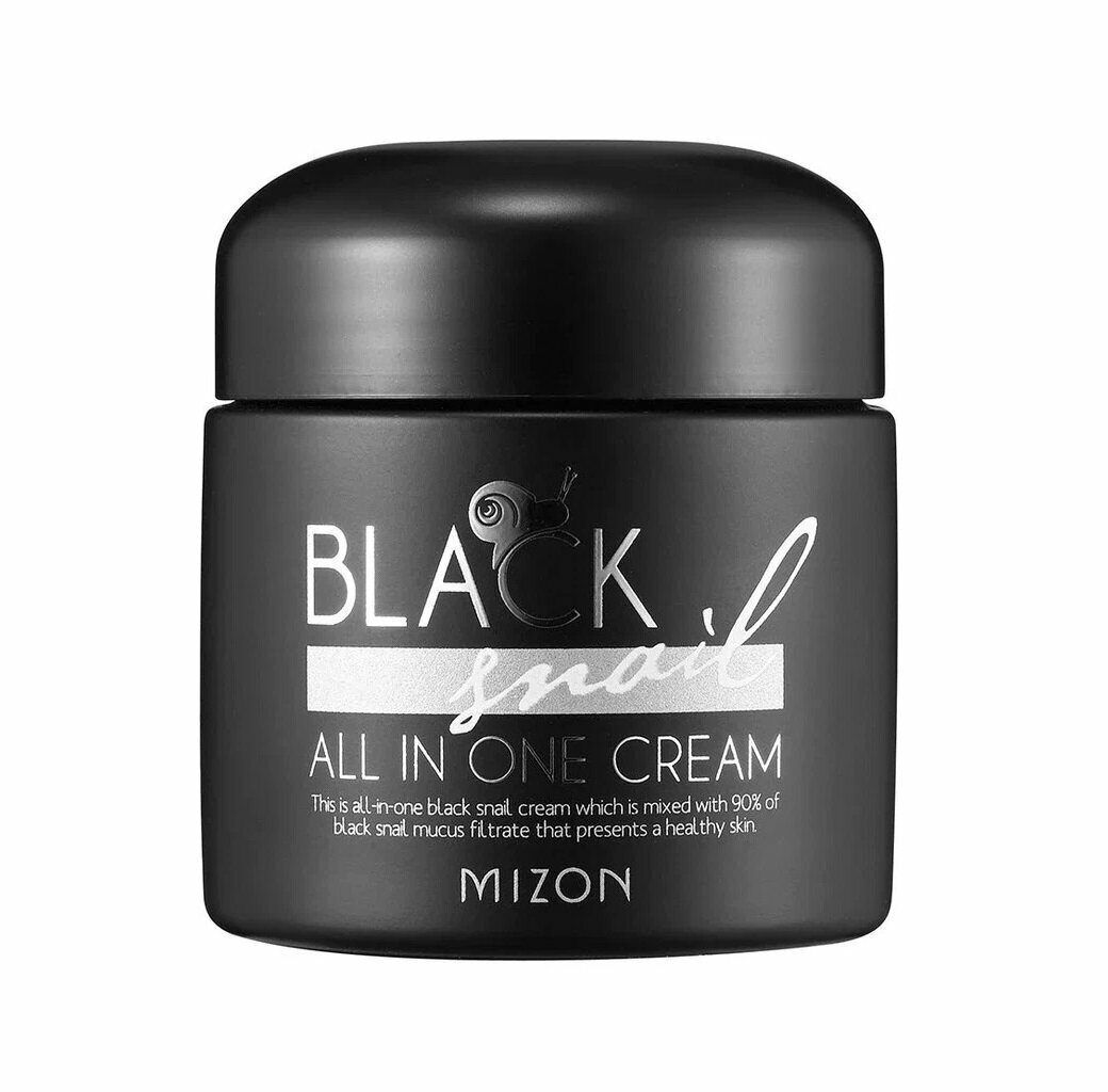 Крем для лица с экстрактом черной улитки Mizon 90% Black Snail All In One Cream 75 мл