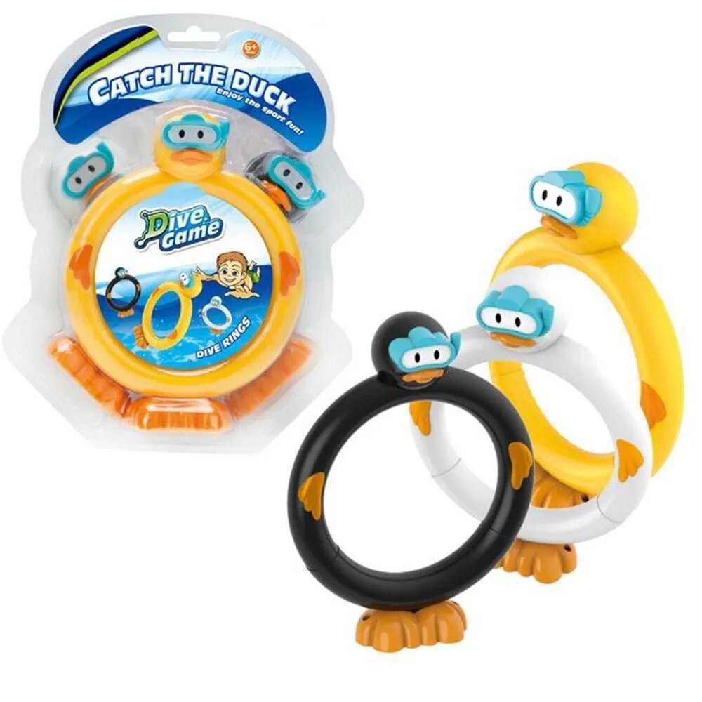 Тонущие игрушки для ныряния Утки для бассейна и ванной