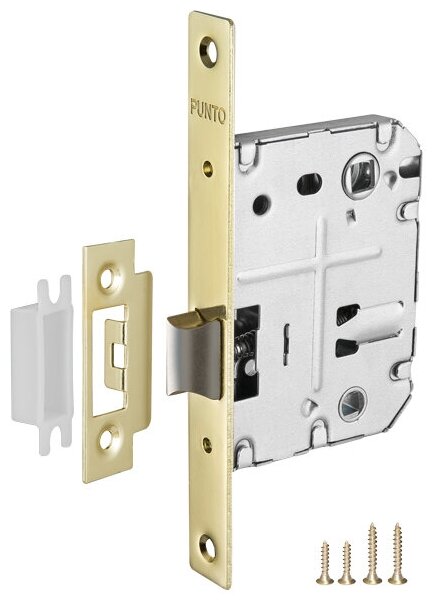 Защелка врезная L72-50 GP Золото