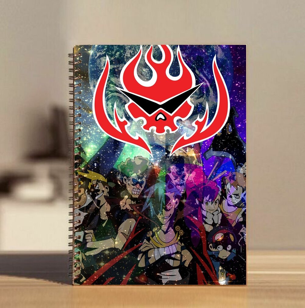 Скетчбук А5 по аниме Гуррен Лаганн (Gurren Lagann) №8