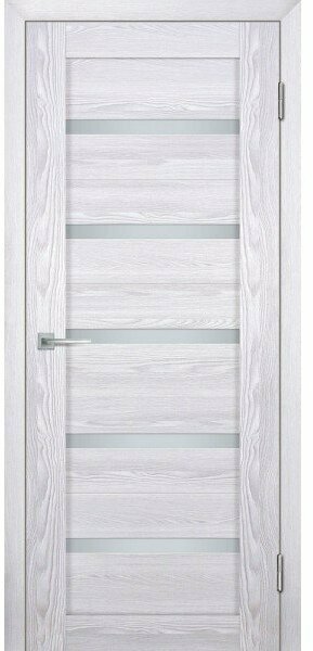 Лайт-07 nanotex, клен айс стекло белый сатинат Stabile porte