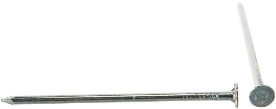 Гвозди с большой потайной головкой ЗУБР цинк 80 х 3.0 мм 14 шт. 4-305096-30-080