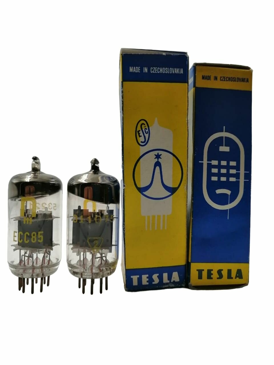 ECC85 TESLA лампа, 1шт