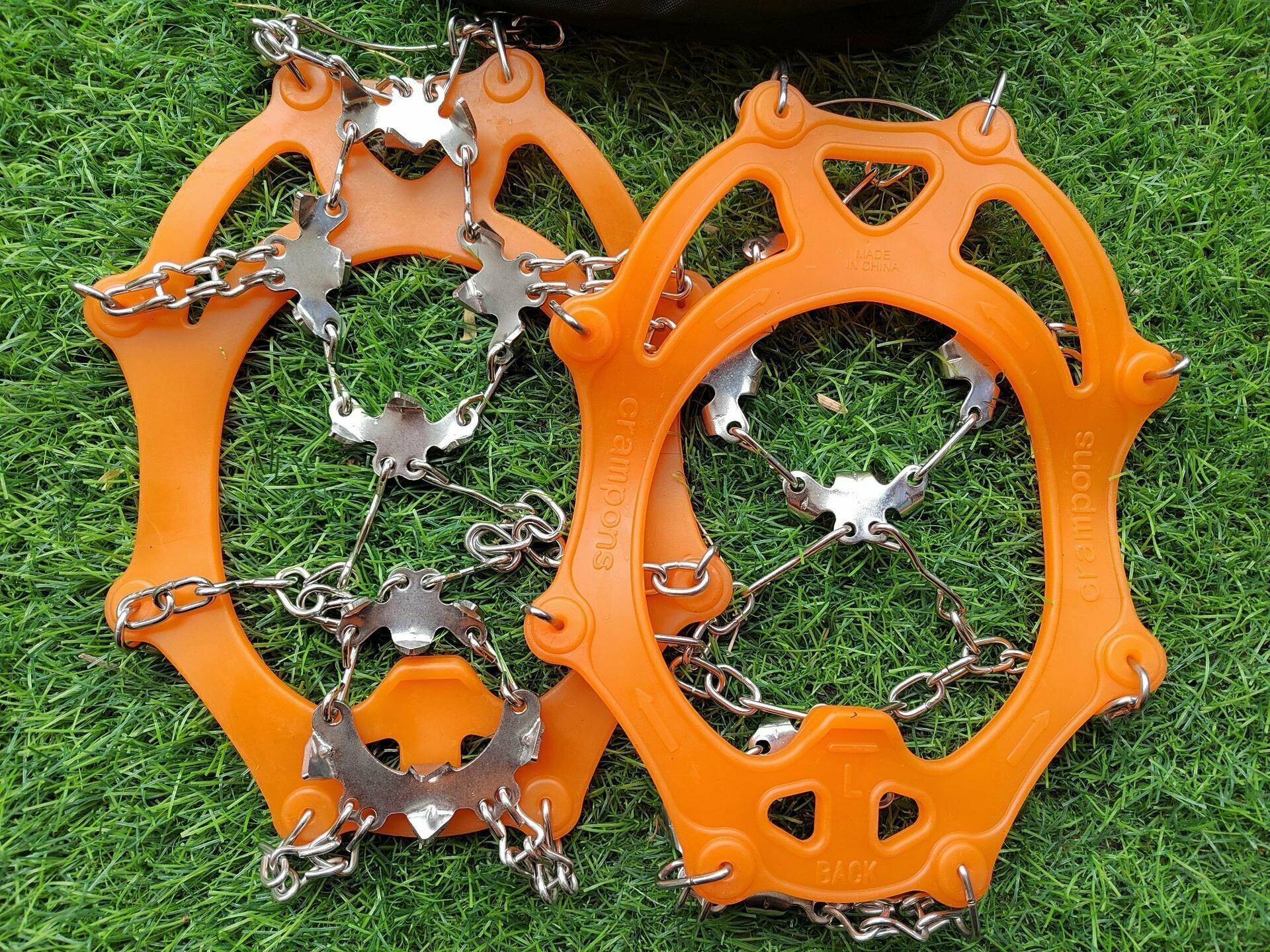 Крампоны для улицы, противоскользящие накладки на обувь, нержавеющая сталь, противоскользящие накладки для ног на лед, снег, профессиональные детские снежные захваты для альпинизма и ледолазания