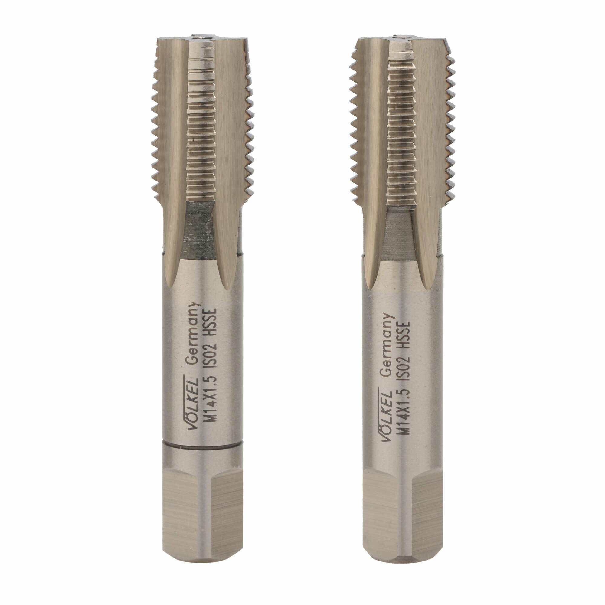Набор метчиков 2шт Volkel HSSE DIN2181 6h метрическая резьба М14х1,5 56356