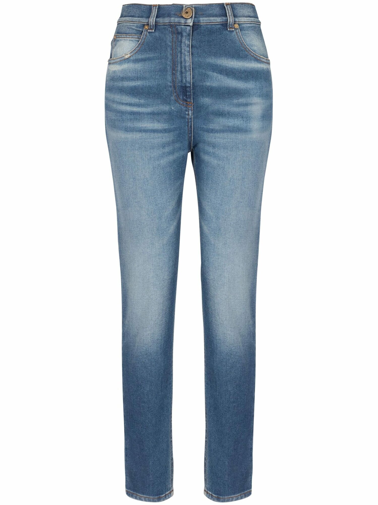 Джинсы скинни Узкие джинсы с логотипом 